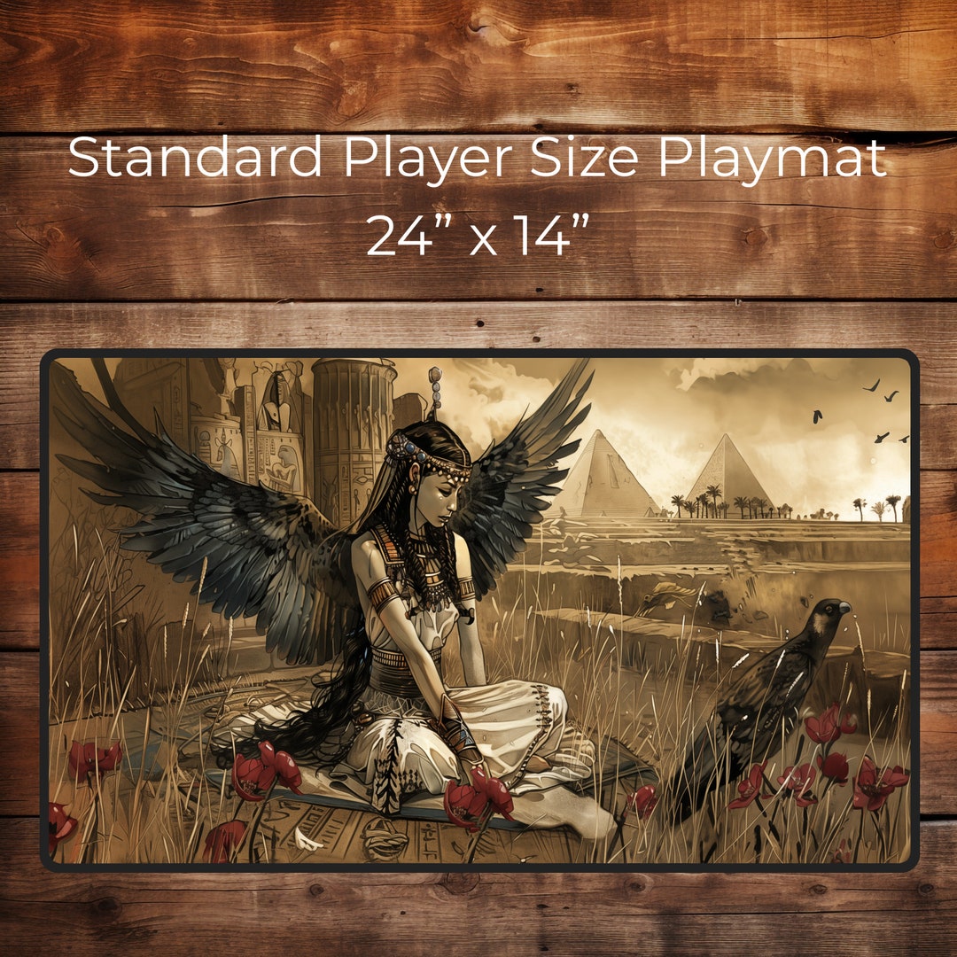 Wings of the Pharaoh - TCG Playmat - Table Top Gaming Mat - Play Mat ...