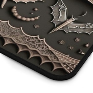 Goth Mousepad Goth Mouse Pad Goth Desk Mat Goth Desk Pad Goth Gift ...