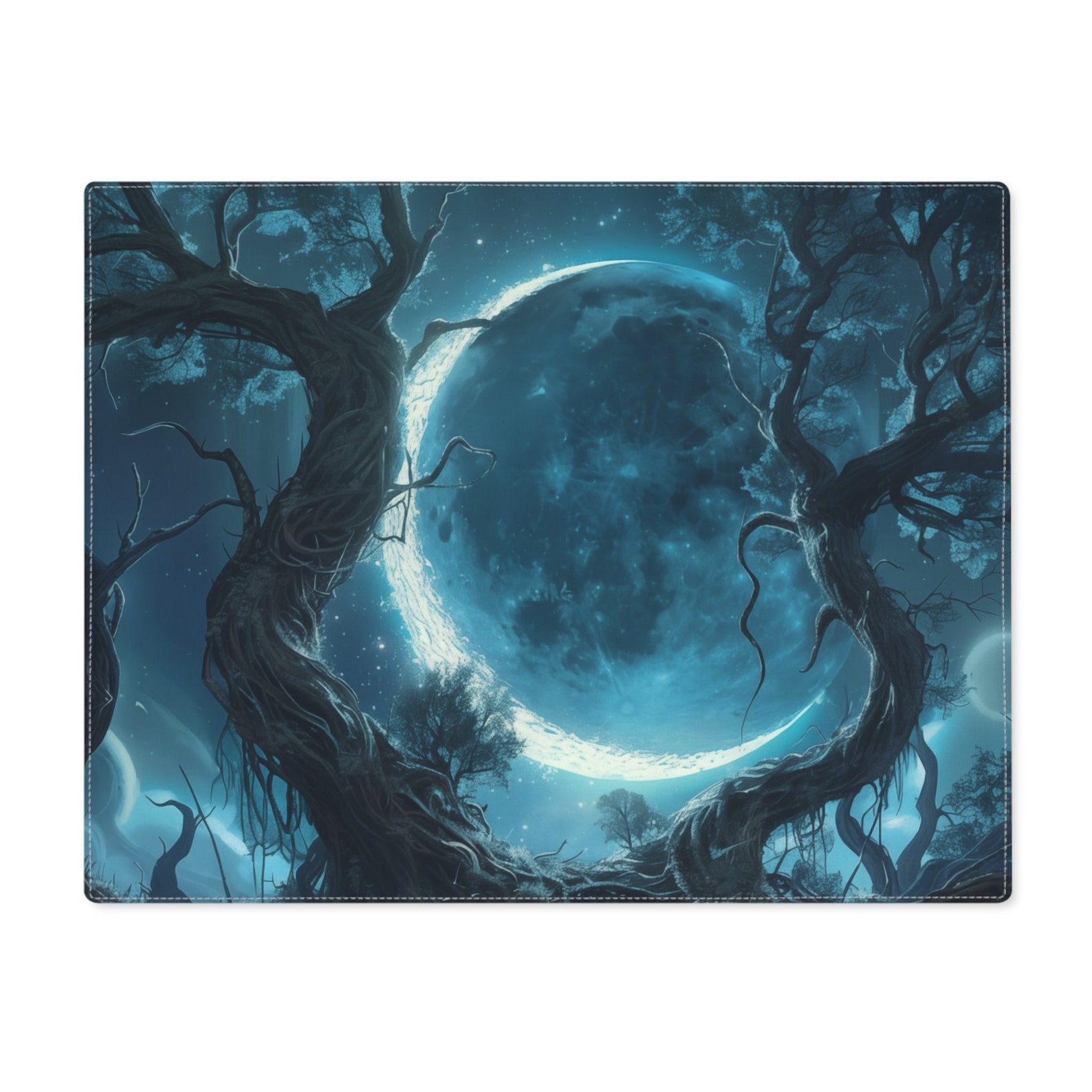 Druid Moon Fantasy Placemats - Bold Table Decor - Goth Dining Decor ...