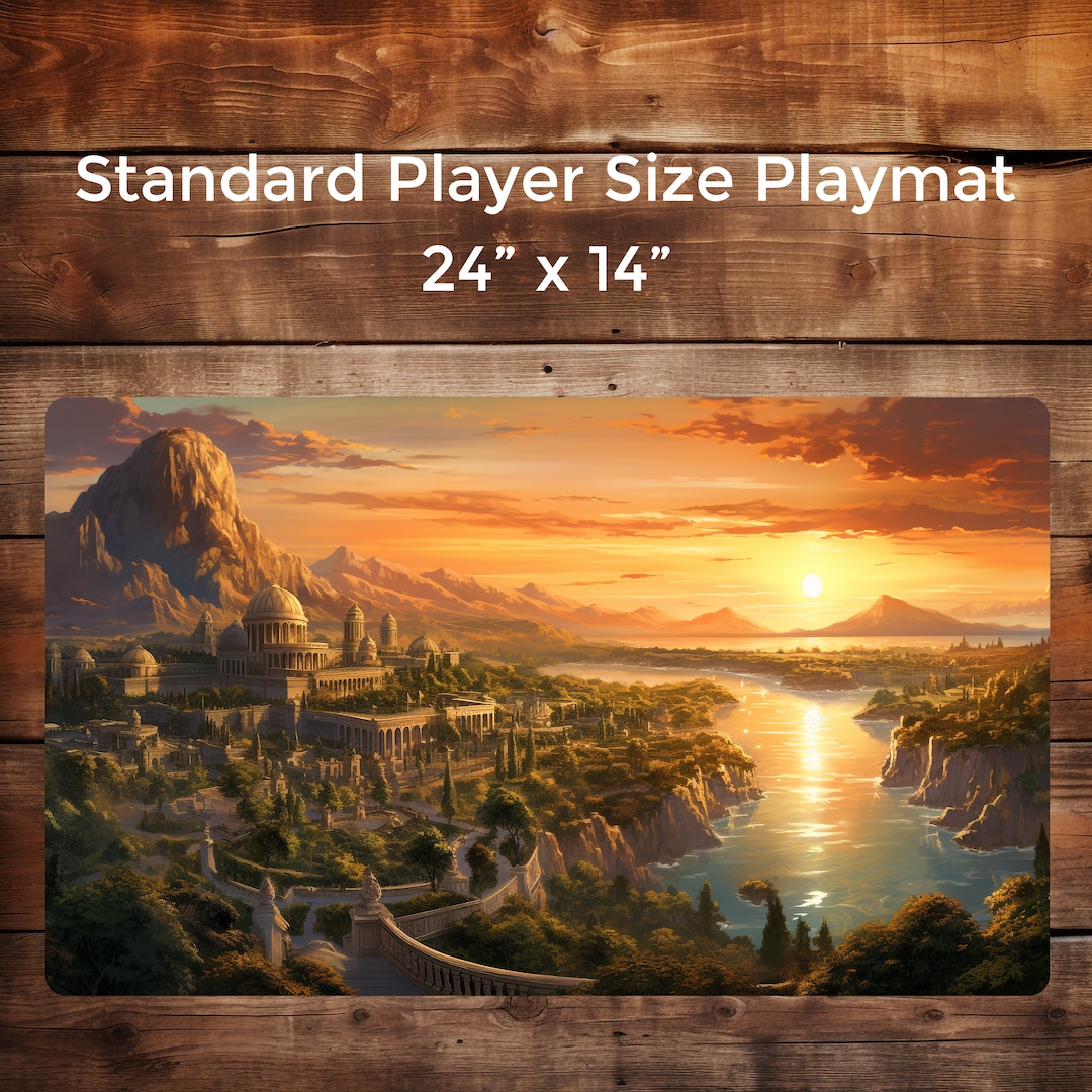 Coastal Citadel - 24"x14" Custom Table Top Gaming Playmat , Playmat - Etsy