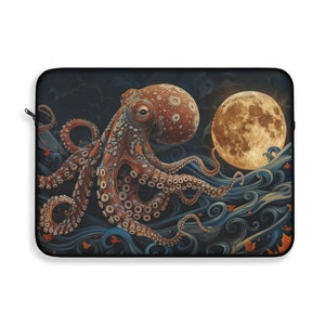 Dancing Octopus Laptop or iPad or Tablet Sleeve, Computer Laptop ...