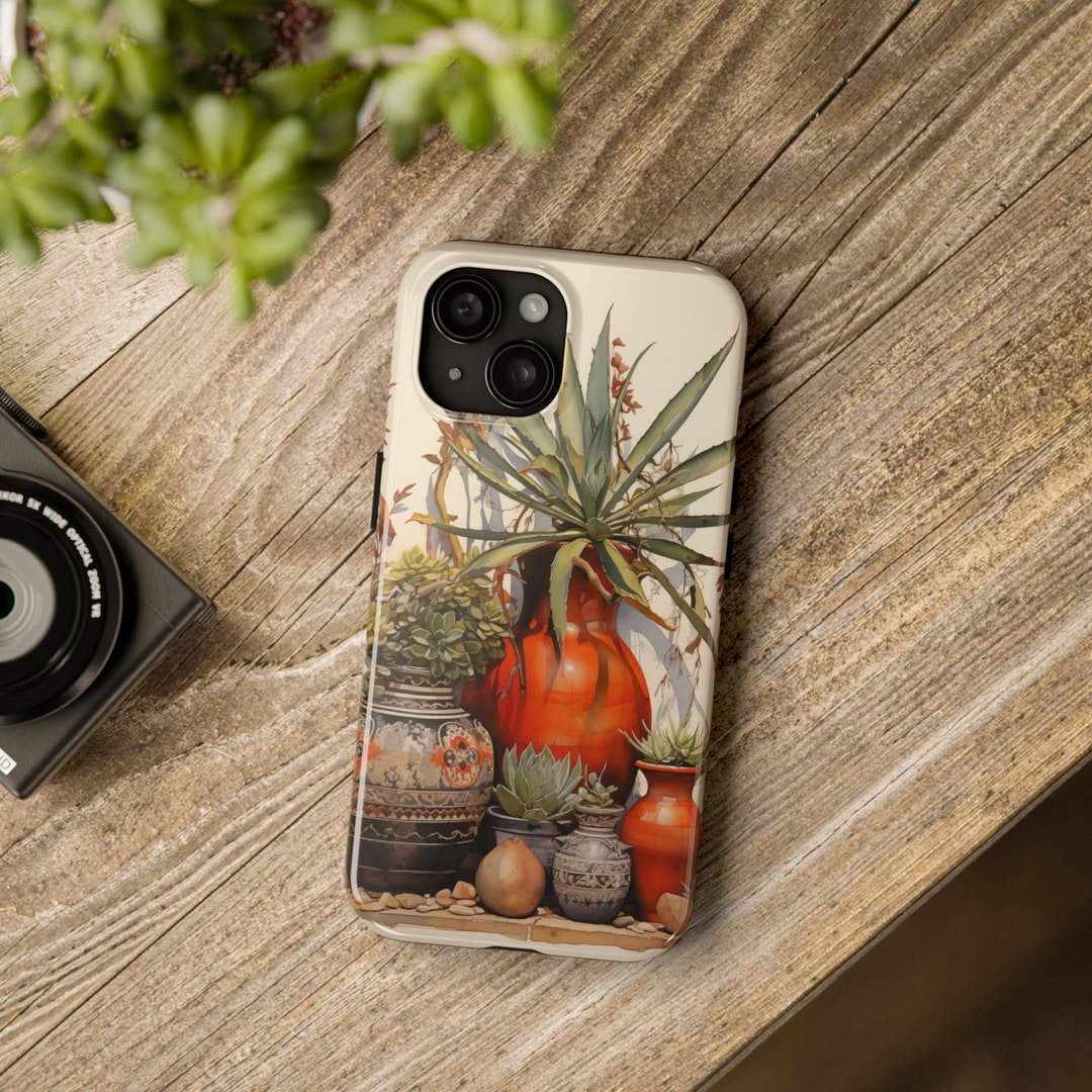 African Potted Plants iPhone Tough Case, African iPhone Case, Africa ...