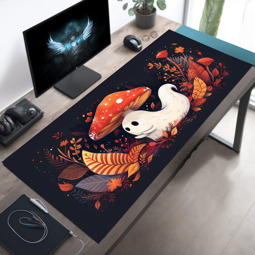 Kawaii Cute Mushroom Ghost Desk Decor, Kawaii Office Gifts, Kawaii Desk ...