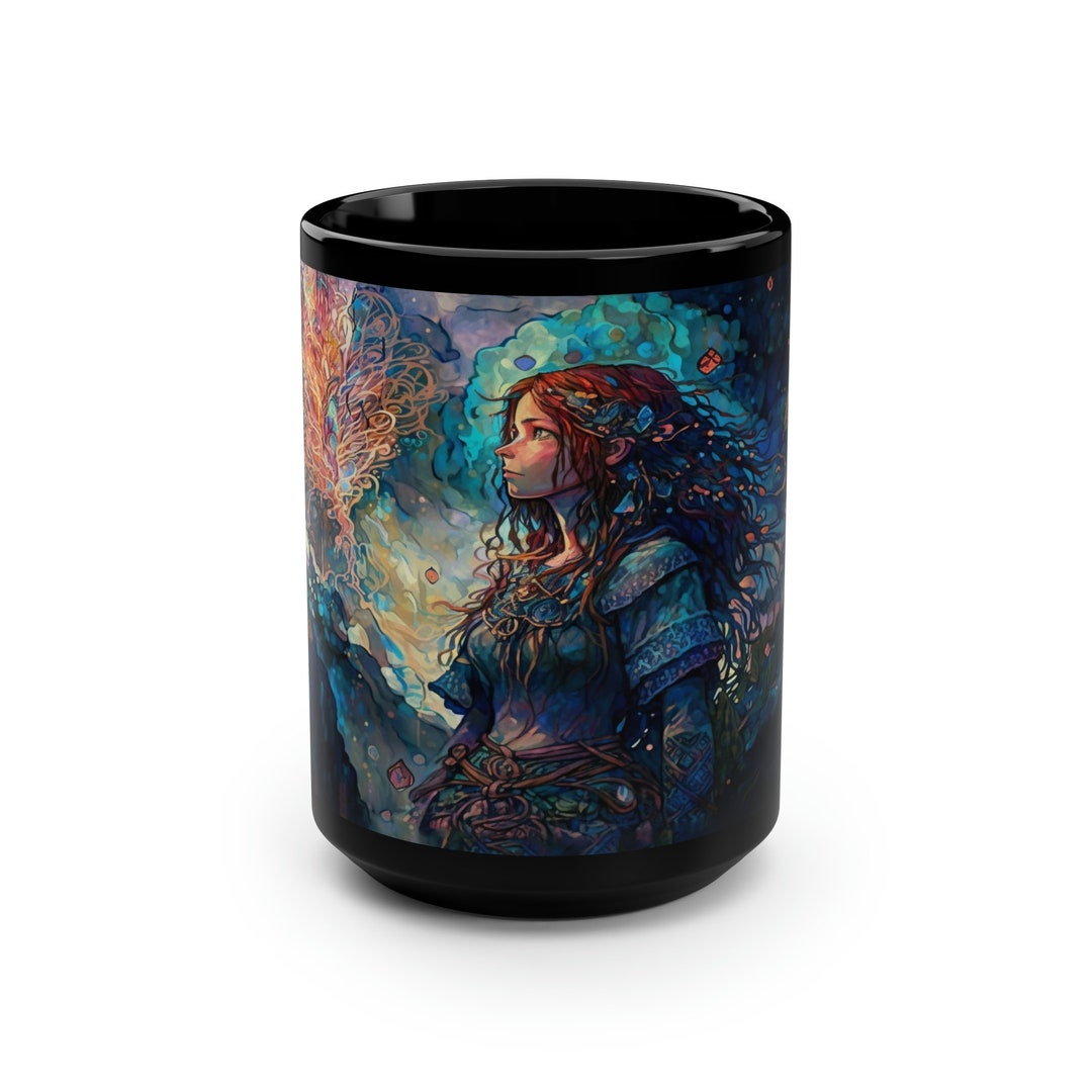 Viking Princess Coffee Mug, 15oz, Viking Coffee Mug, Norse Coffee Mug ...