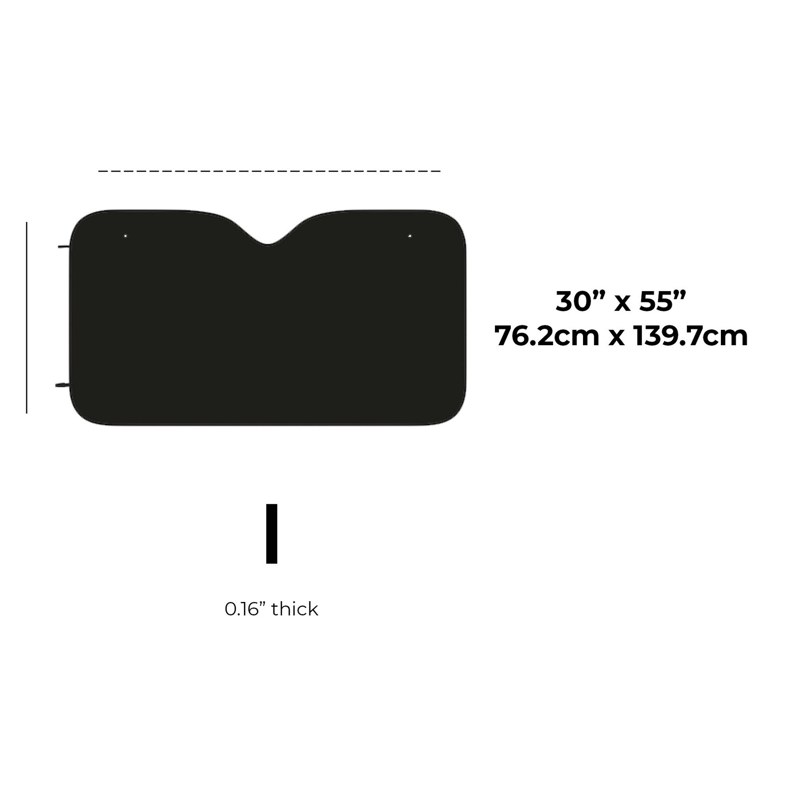 Mystic Japanese Valley Car Accessory, Japan Car Sun Shade, Windshield ...