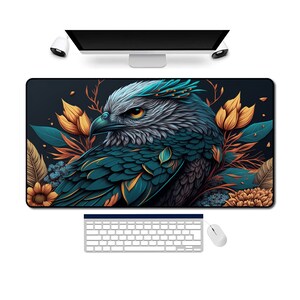 Smooth Top Deskmat, Bird Desk Mat, Oversized Desk Pad, Gaming Mouse Pad ...