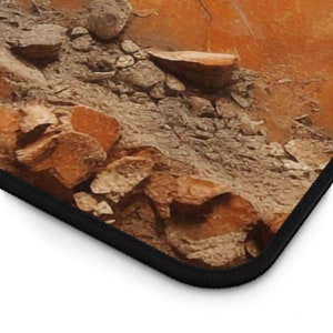 Dinosaur-themed Lofi Desk Mat: Prehistoric Desk Accessory Featuring ...