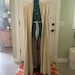 Vintage 1940s Full Length Brocade Cape Cream With Metallic Gold Palm ...