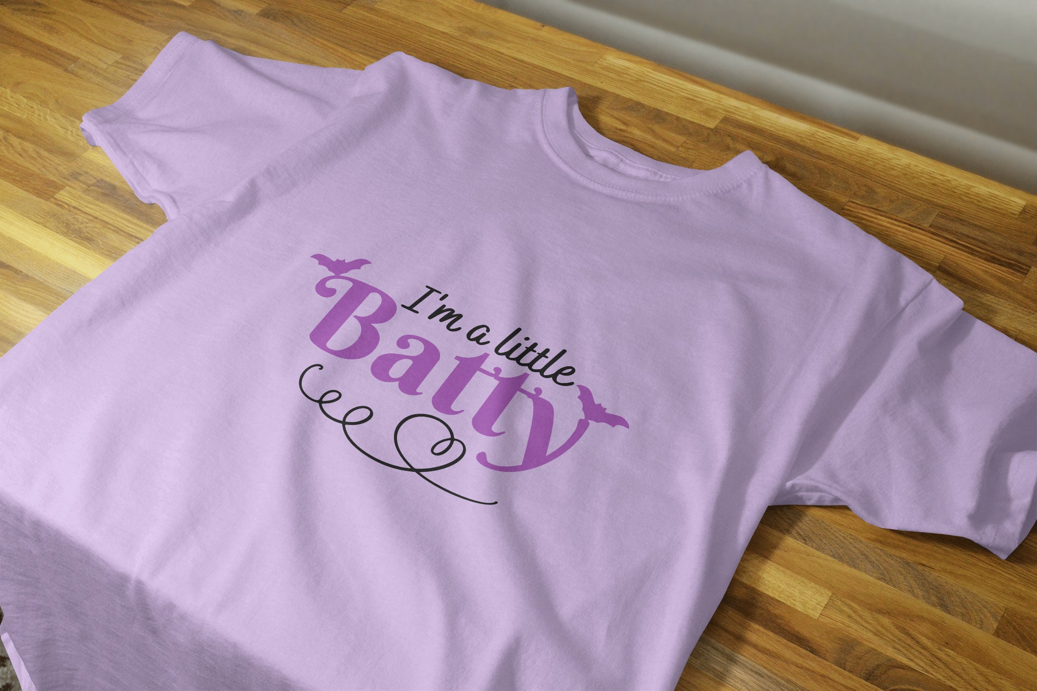 Batty SVG, Halloween Cricut Cut File, I'm A Little Batty, Bat Clipart ...