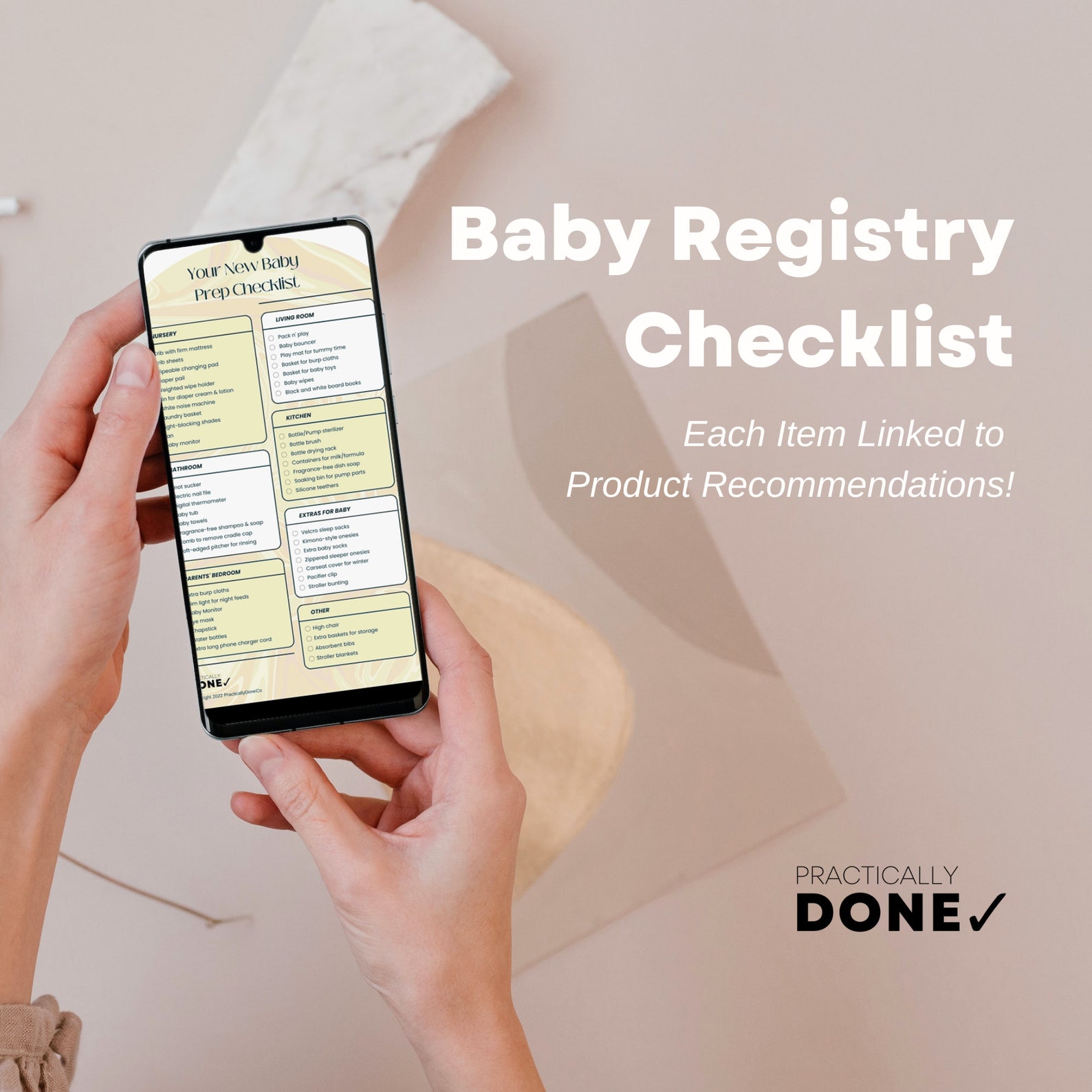 Baby Registry Checklist - Etsy