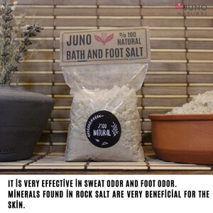 Bath & Foot Salt 250 Million Years Old 84 Minerals %100 Natural Salt ...