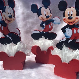 Mickey Mouse Theme Centerpieces, Mickey Mouse and Friends Theme Party ...