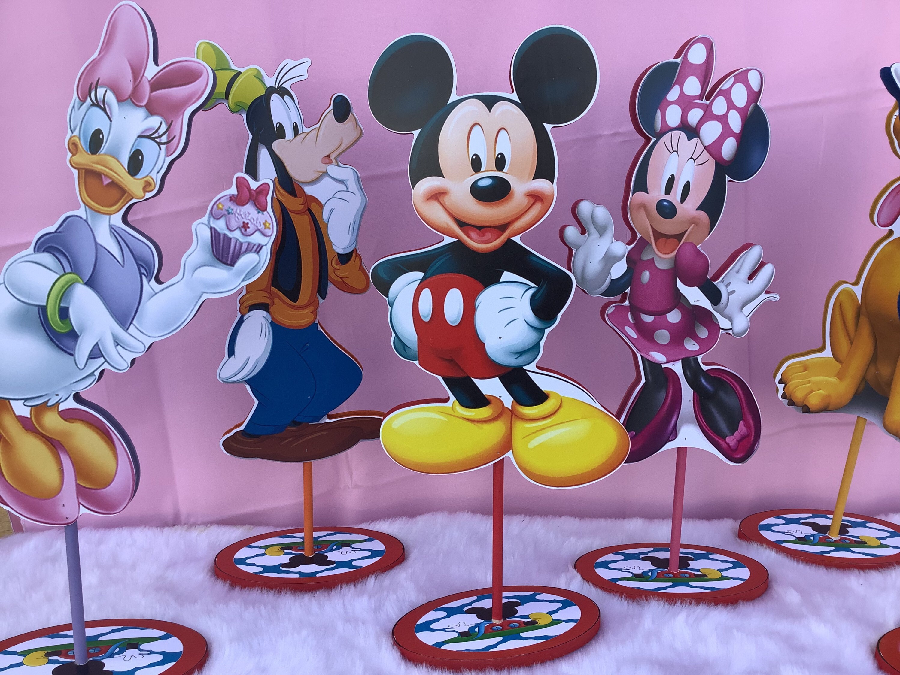 Club House Decorations Theme Mickey and Friends Party Decorations Mickey Mouse and Friends Club House Birthday Party Etsy