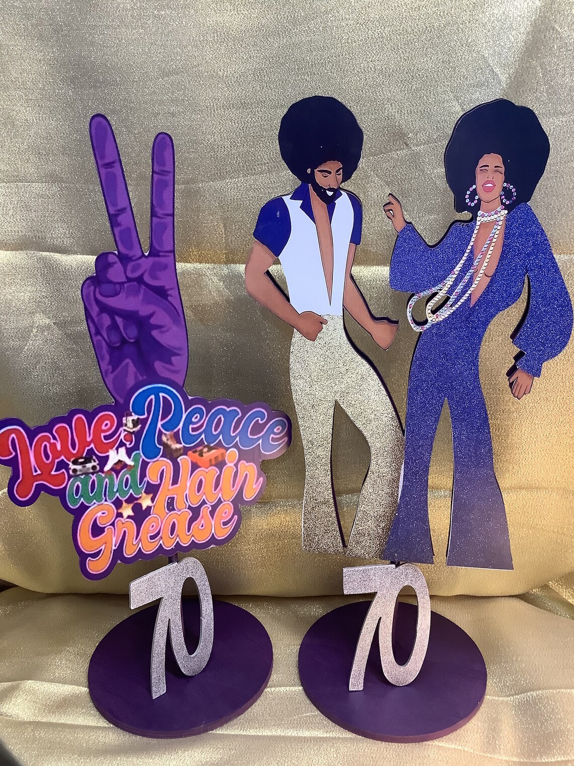 70s Party Centerpieces Theme, 70th B Party Favors - Etsy