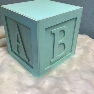 Baby Shower Blocks, Wooden Blocks - Etsy