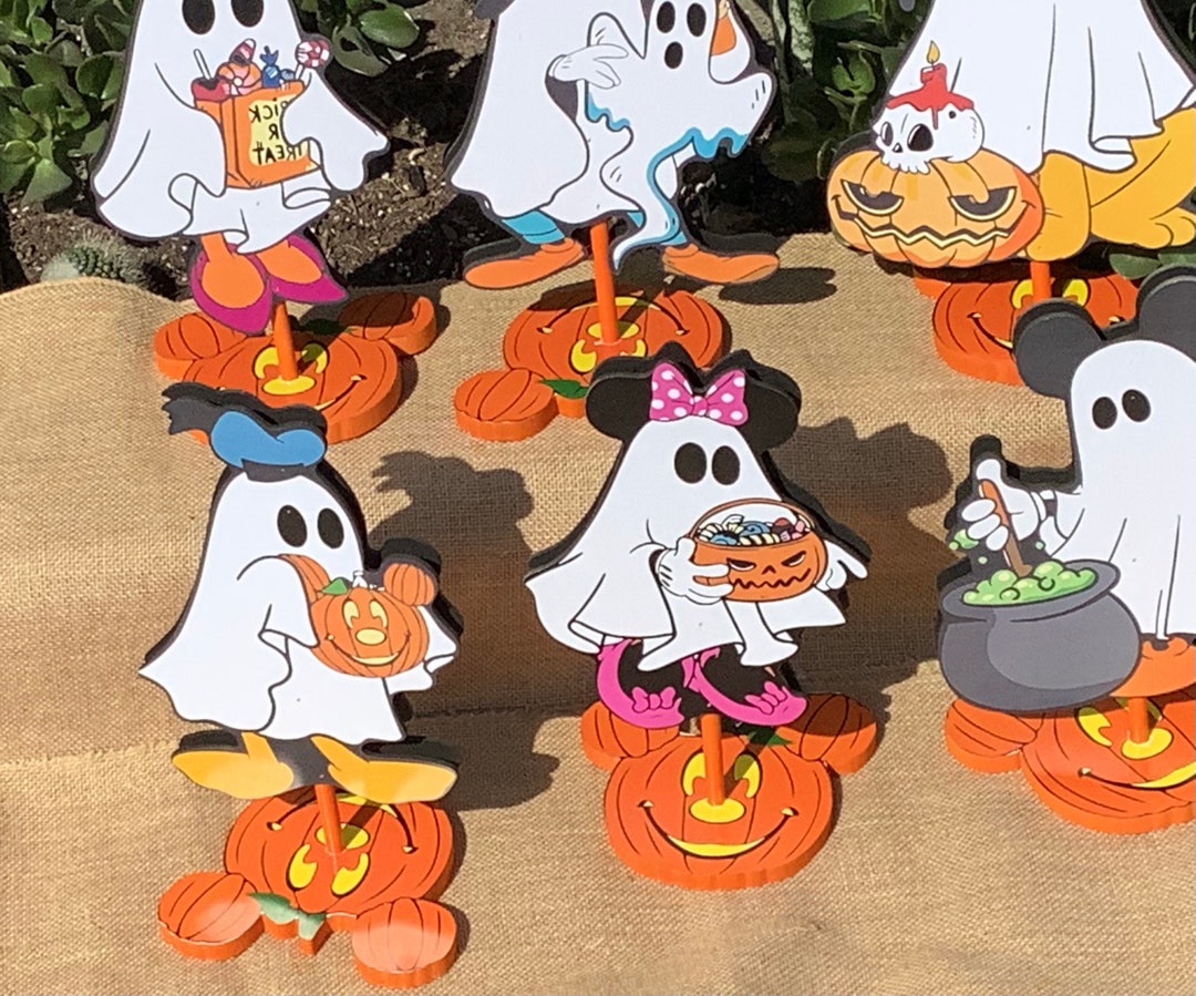 Disney Mickey Ghost Theme Centerpieces Halloween Party Theme - Etsy