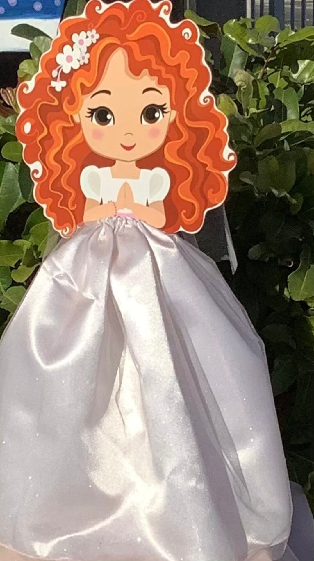 First Communion Theme Girls Centerpieces, Primera Communion Decorations ...