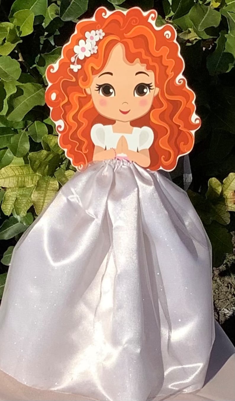 First Communion Theme Girls Centerpieces Primera Communion - Etsy