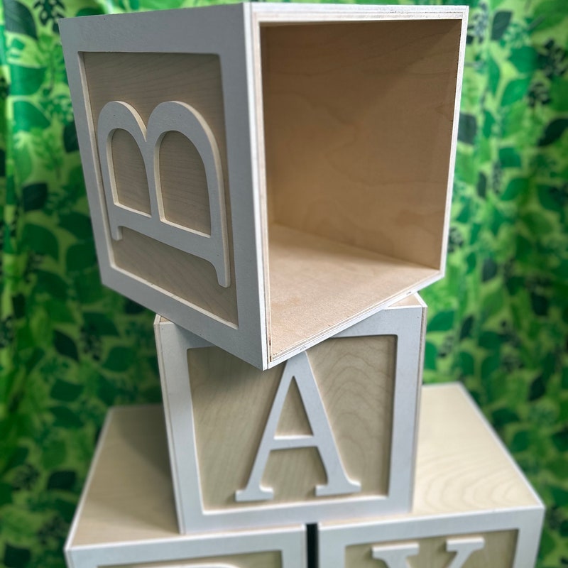 Baby Shower Blocks - Etsy