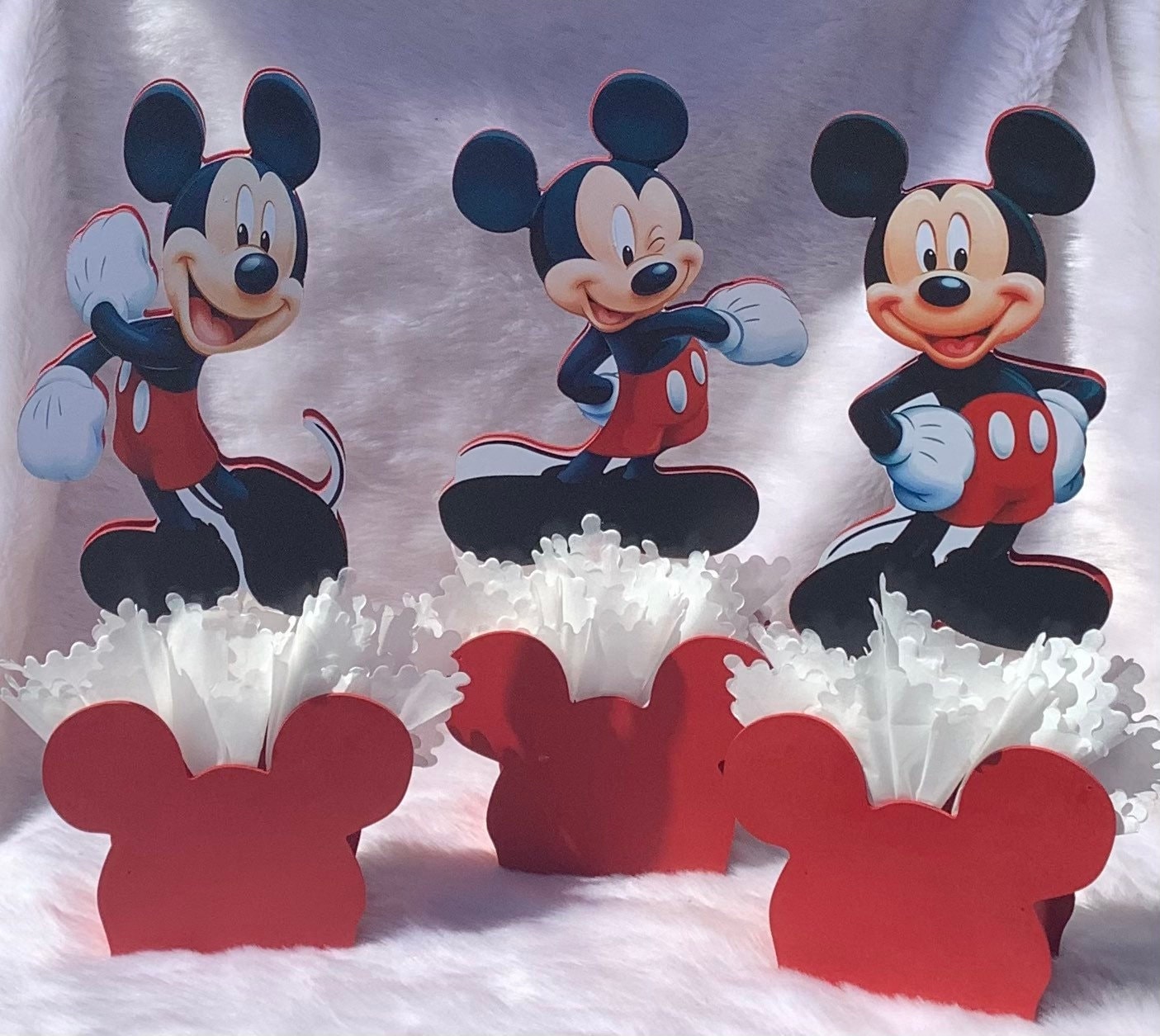 Mickey Mouse Theme Centerpieces Mickey Mouse and Friends - Etsy