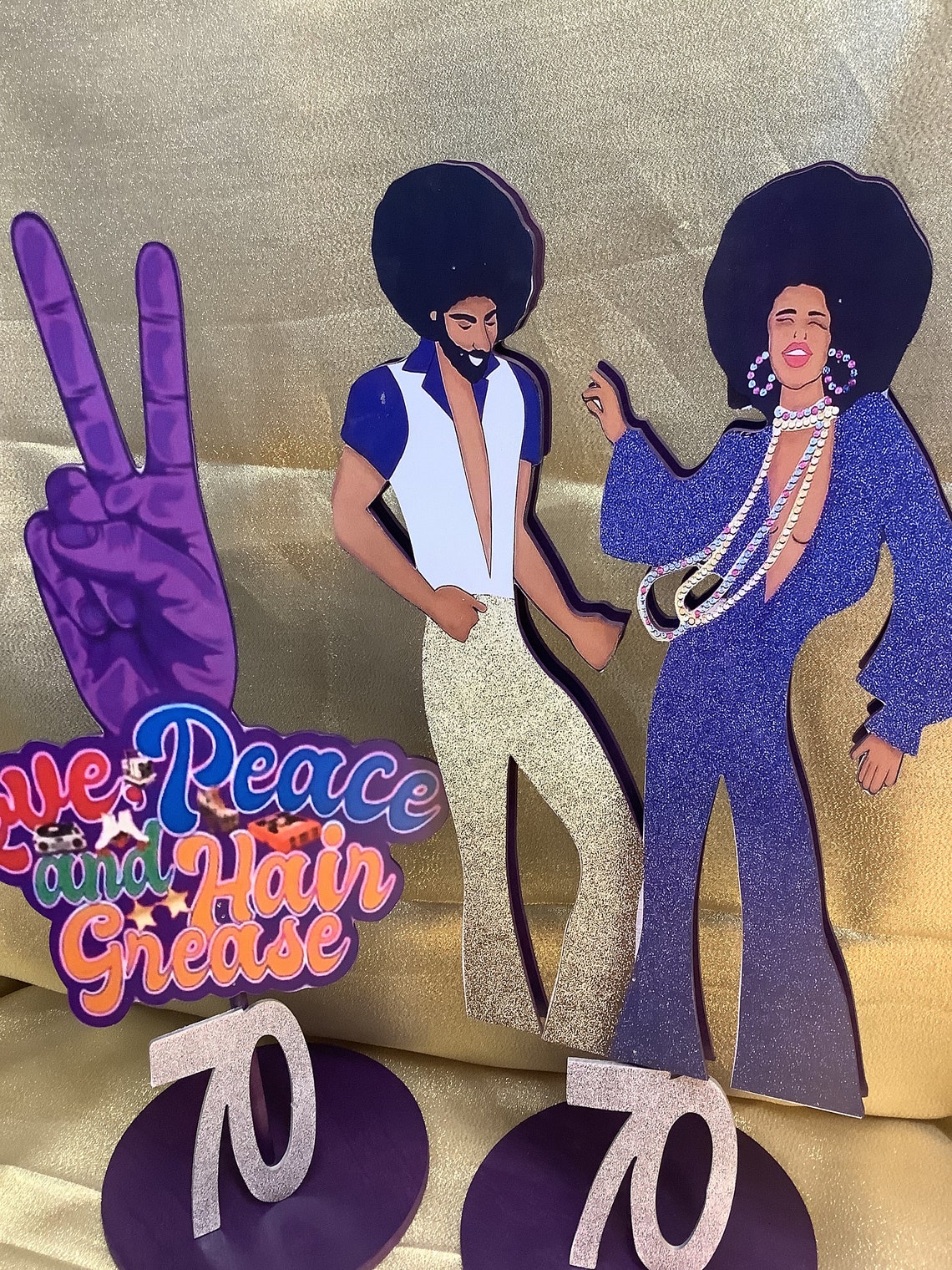 70s Party Centerpieces Theme, 70th B Party Favors - Etsy
