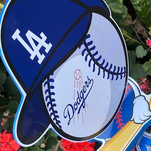 Dodgers (sports Centerpieces) Theme Dodgers Party Theme, LA Dodgers - Etsy