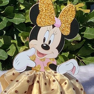 Gold Minnie Mouse, Minnie Mouse Birthday Party Decorations , Minnie ...