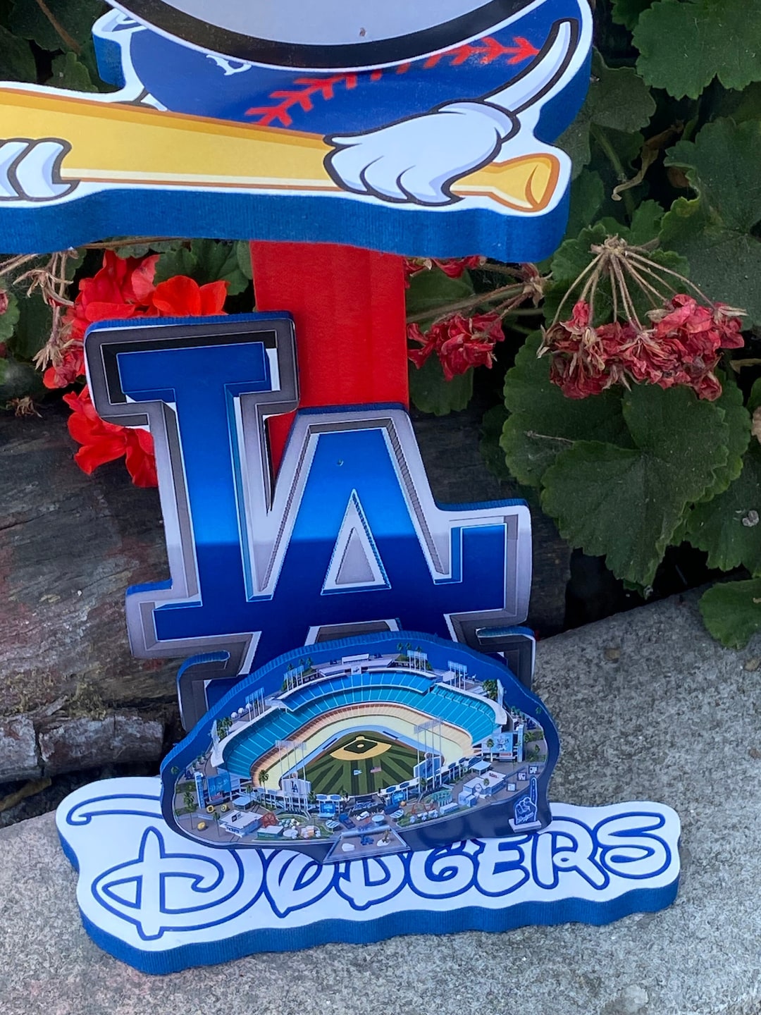 Dodgers (sports Centerpieces) Theme Dodgers Party Theme, LA Dodgers - Etsy