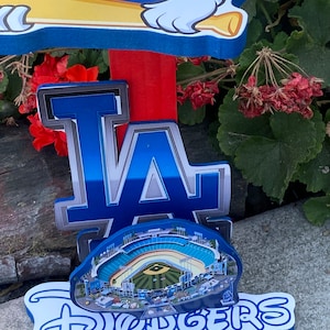 Dodgers (sports Centerpieces) Theme Dodgers Party Theme, LA Dodgers - Etsy