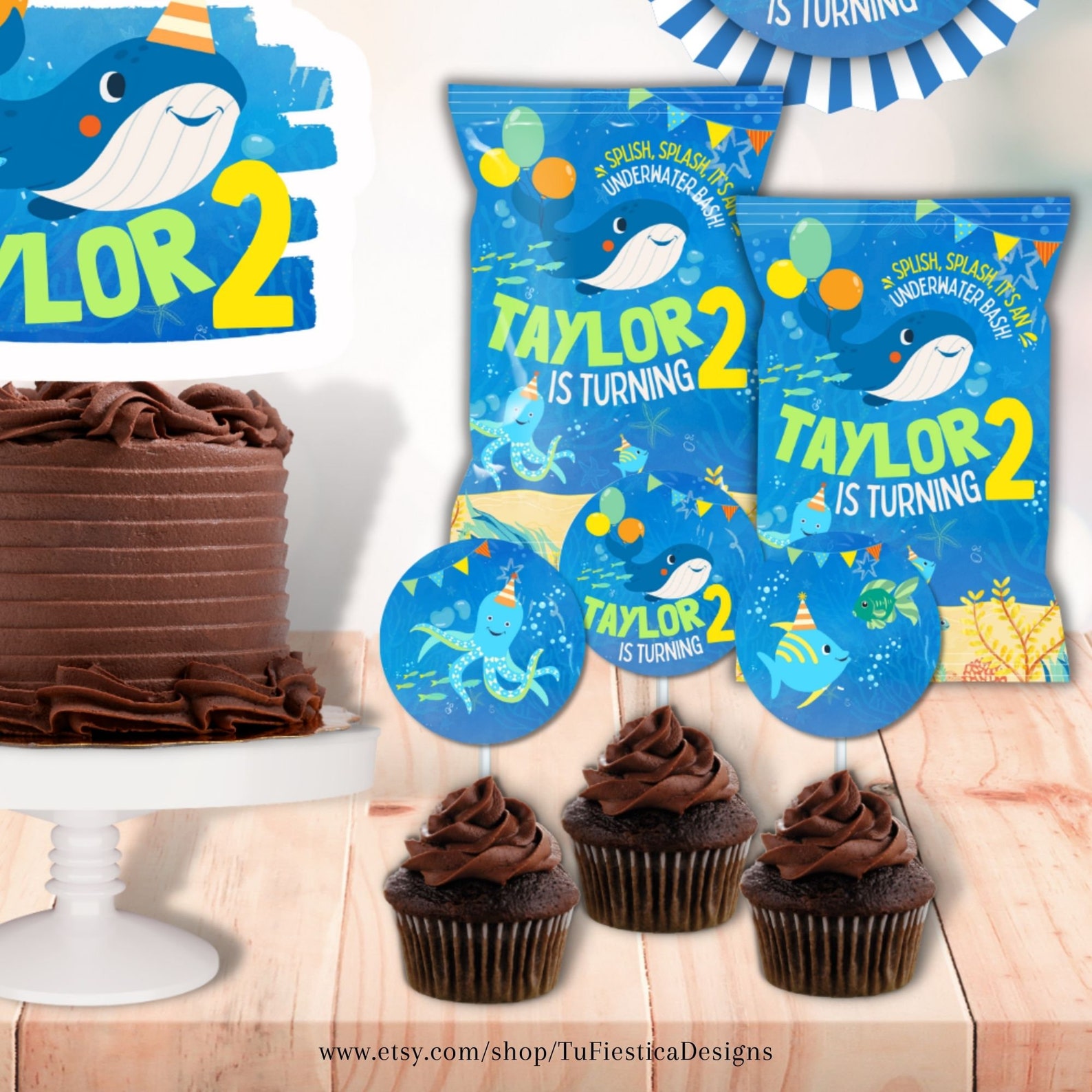 Under the Sea Party Printables / Ocean Animals Birthday Party /sea ...