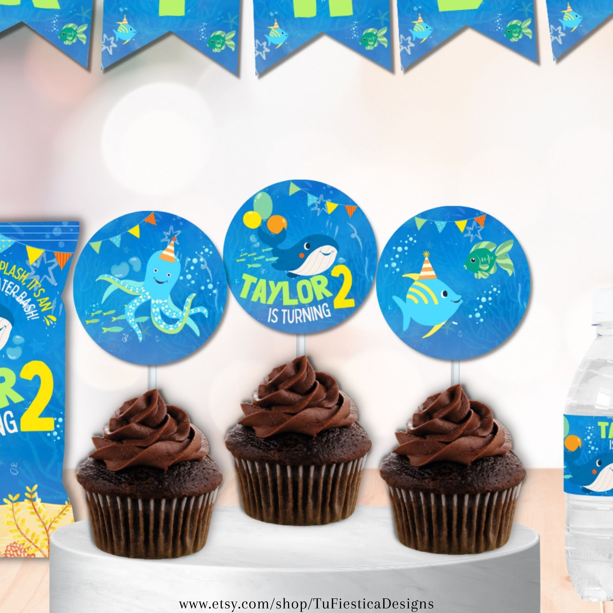 Under the Sea Party Printables / Ocean Animals Birthday Party /sea ...