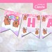 Editable Capybara Birthday Banner Printable | Carpincho Party Decor ...