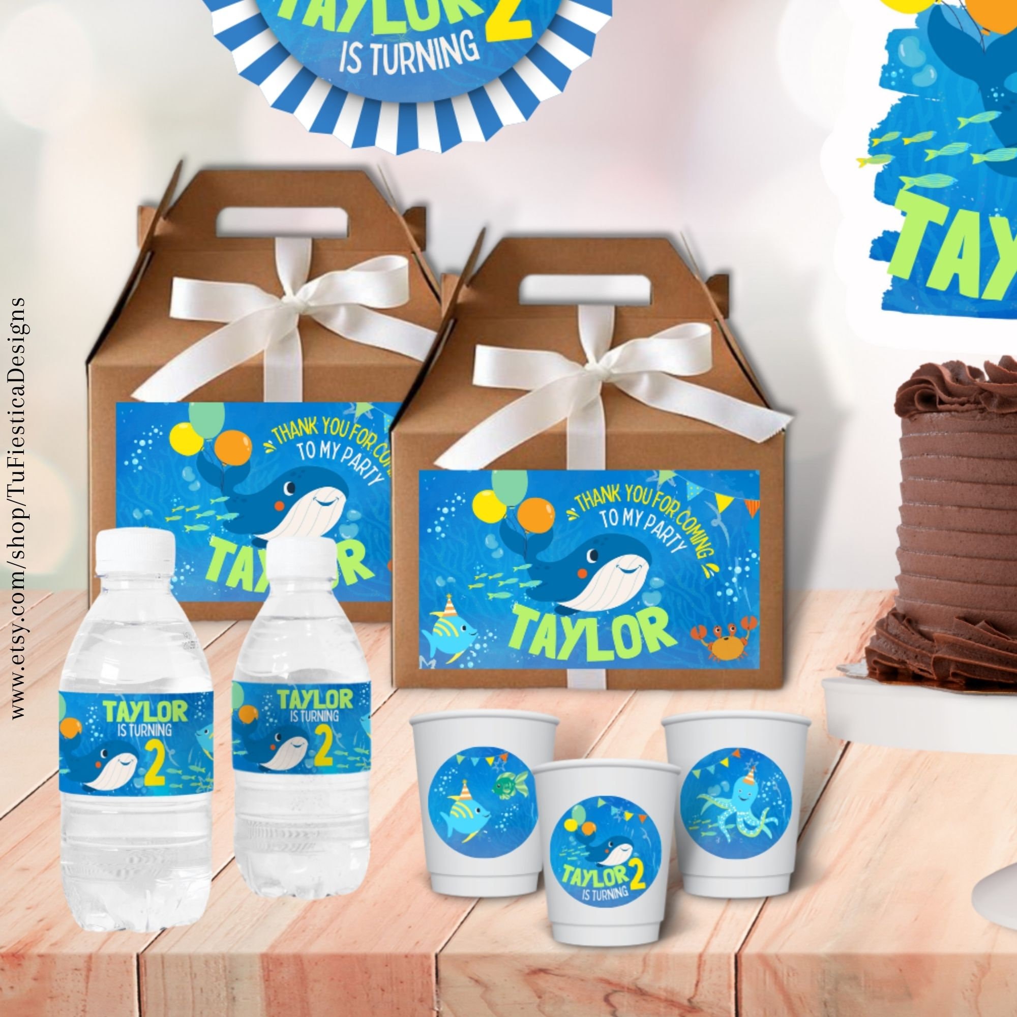 Under the Sea Party Printables / Ocean Animals Birthday Party /sea ...