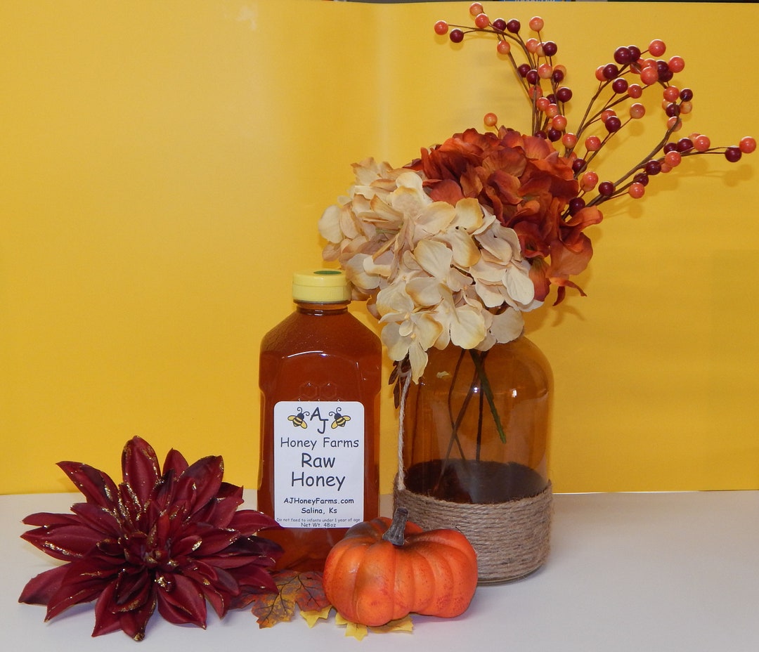 Pure Kansas Honey – 3lb by AJ Honey Farms LLC - Raw, Unfiltered ...