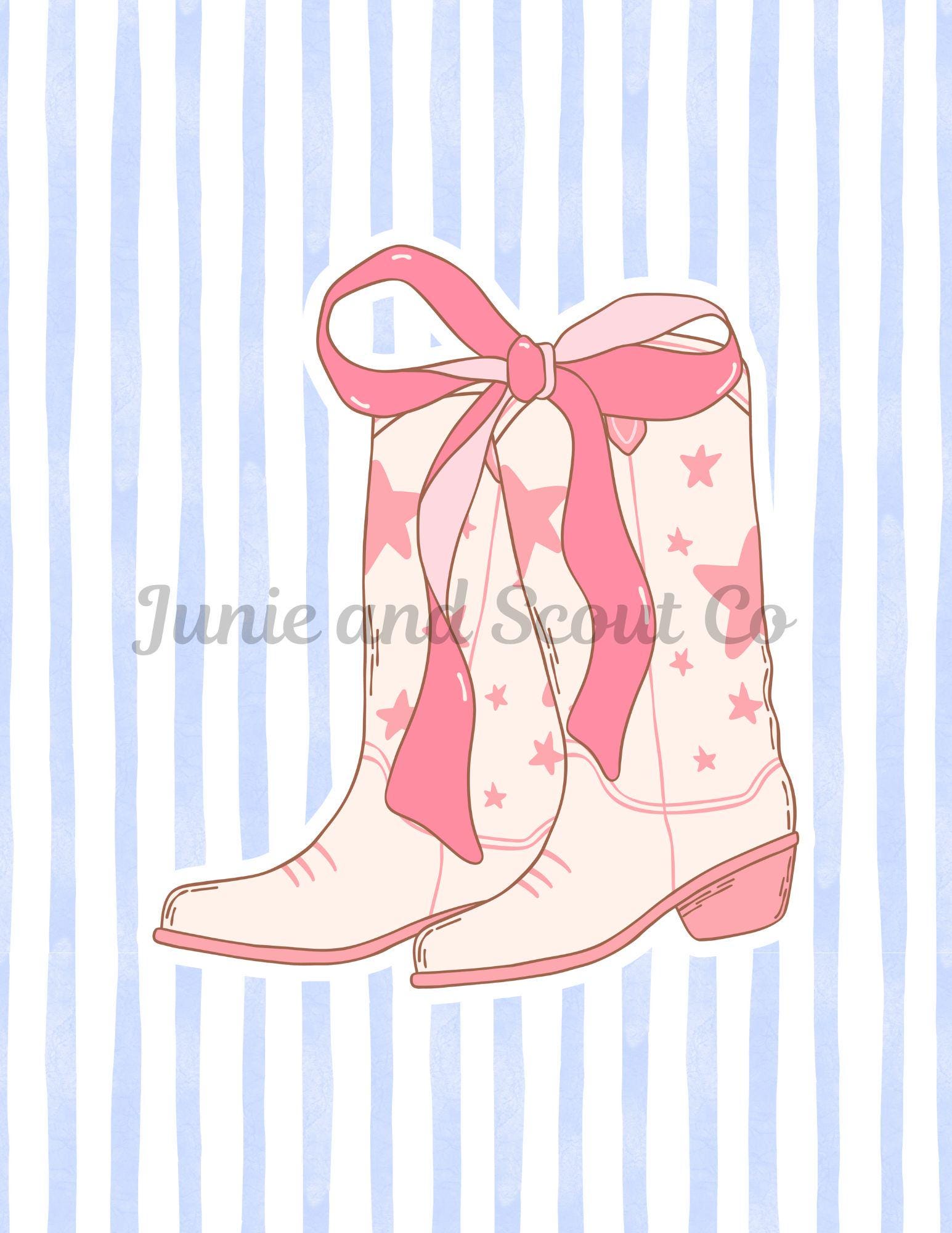 Coquette Stickers Digital Art Print Bundle Printable Wall Art Boho ...