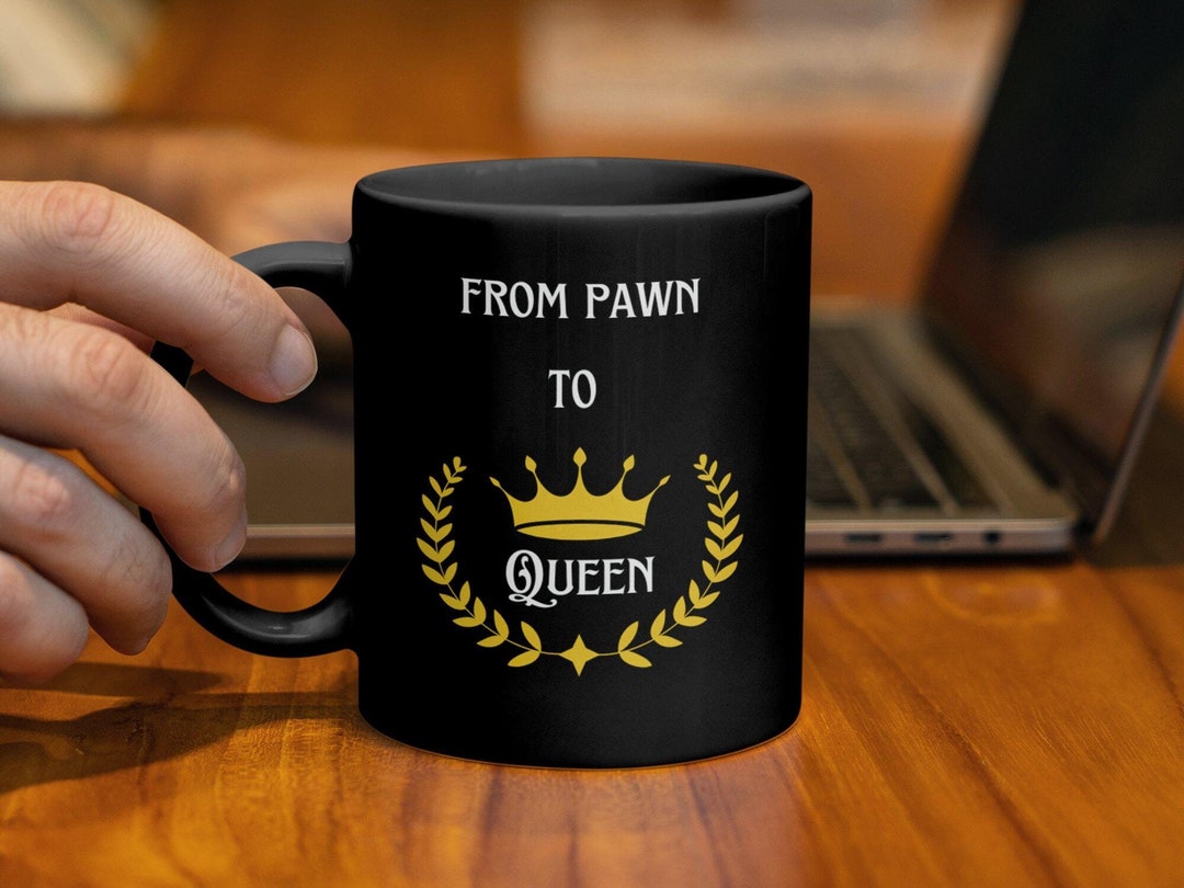Chess Lover Mug: From Pawn to Queen, Inspirational Gift - Etsy