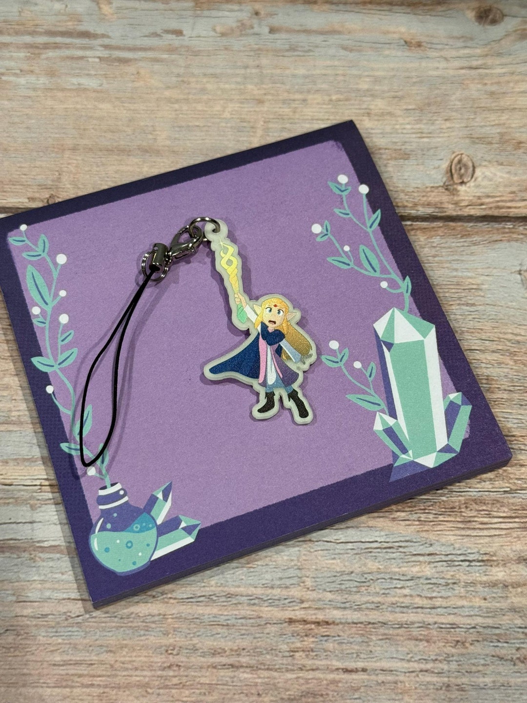 Zelda Princess Glow in the Dark Charm - Etsy