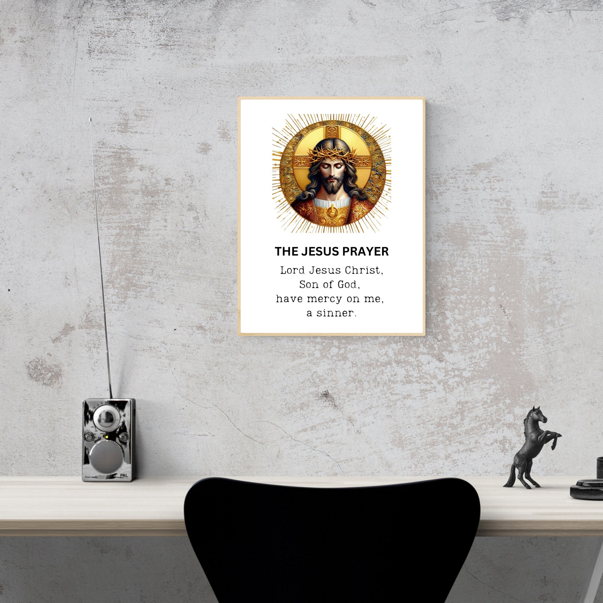 Jesus Prayer Printable, Orthodox Prayer Decor Christian Wall Art ...