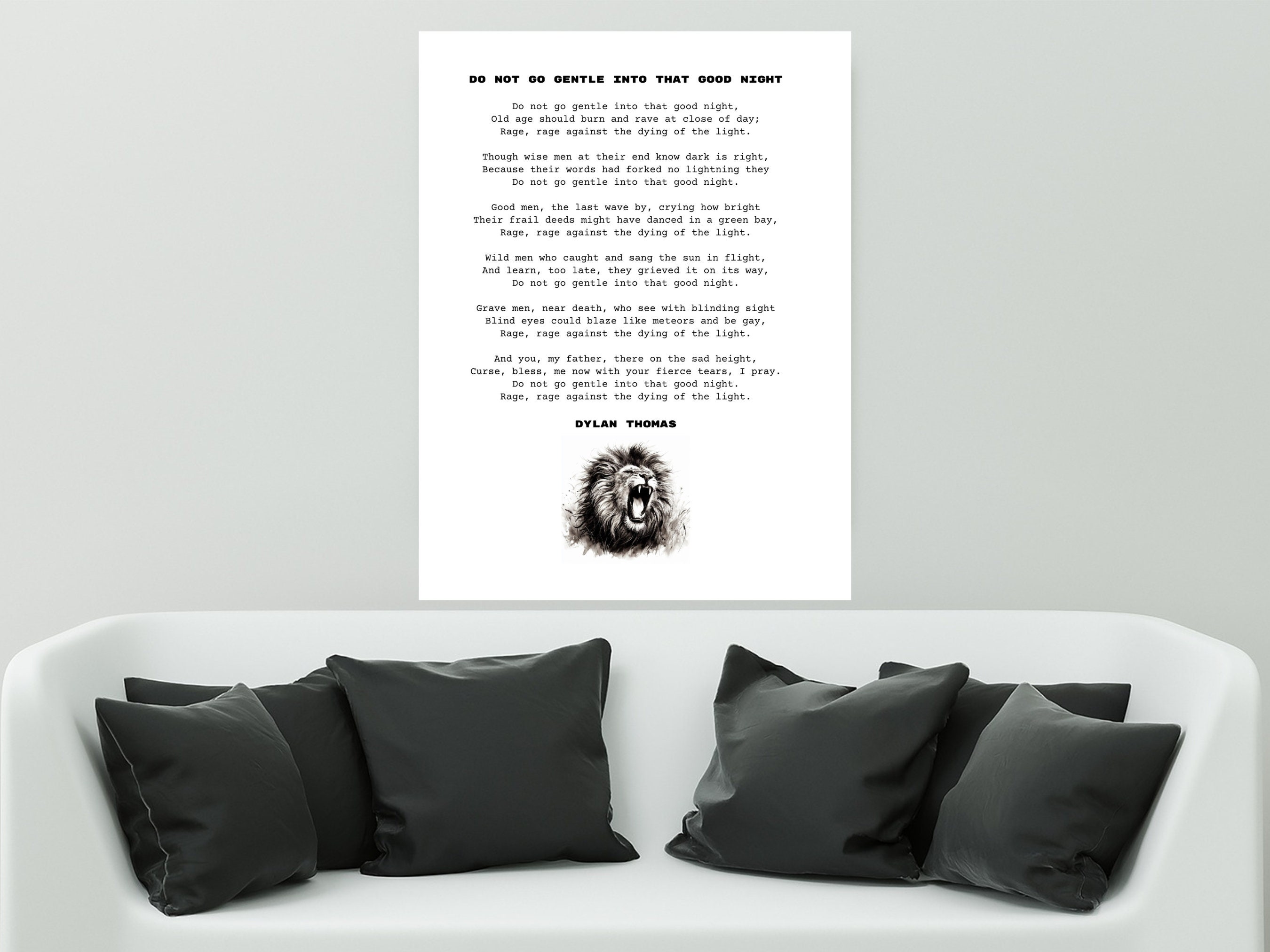 Do Not Go Gentle Into That Good Night, Dylan Thomas Poem, Growing Old ...