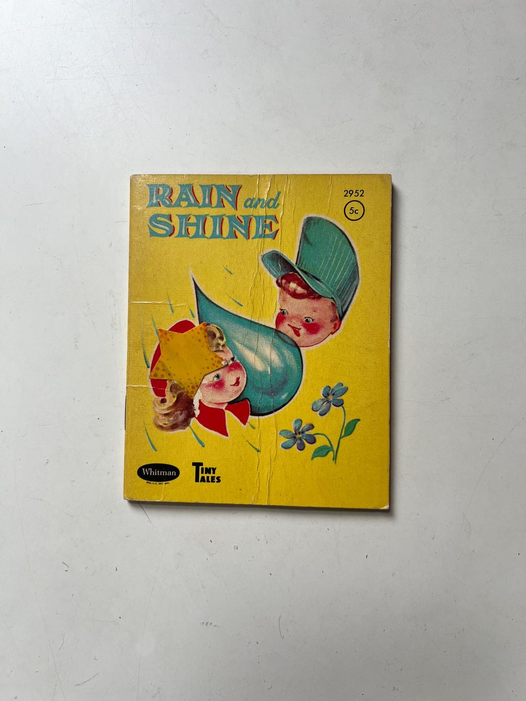 Vintage 1960 Tiny Tales "rain and Shine" by Isabelle Groetzinger ...