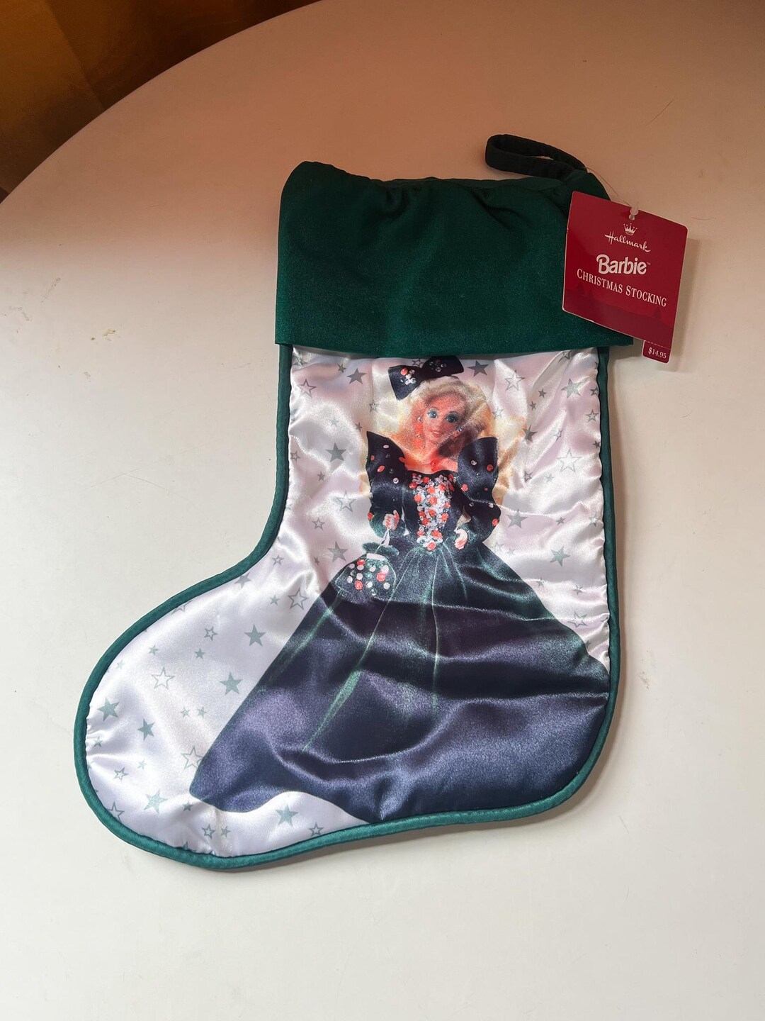Vintage 1996 Hallmark Barbie Christmas Stocking W/ Tags - Etsy