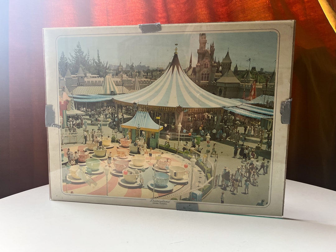 Vintage 1950s Disneyland Anaheim, California Original Placemat ...