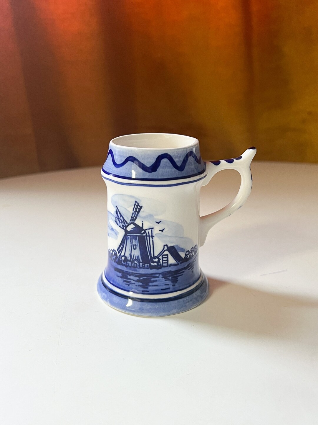 Vintage Handpainted Mini Delft Ceramic Mug Souvenir Made in Holland - Etsy
