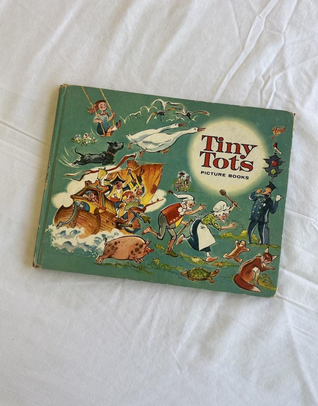 Vintage 1962 Hardcover Tiny Tots Picture Book - Etsy