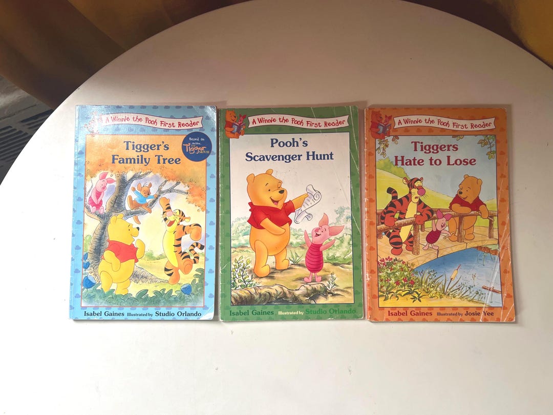 Vintage 1999 Disney's "a Winnie the Pooh First Reader" Series by Isabel ...