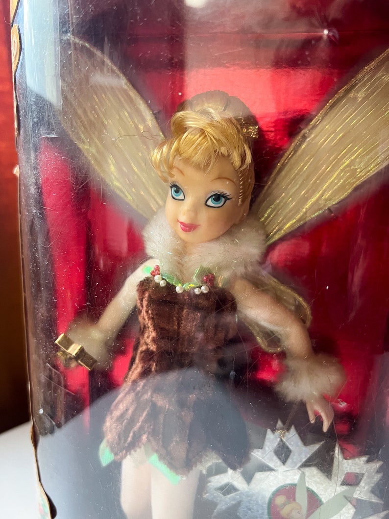 Vintage 1999 Mattel Disney Holiday Sparkle Tinker Bell Special Edition ...