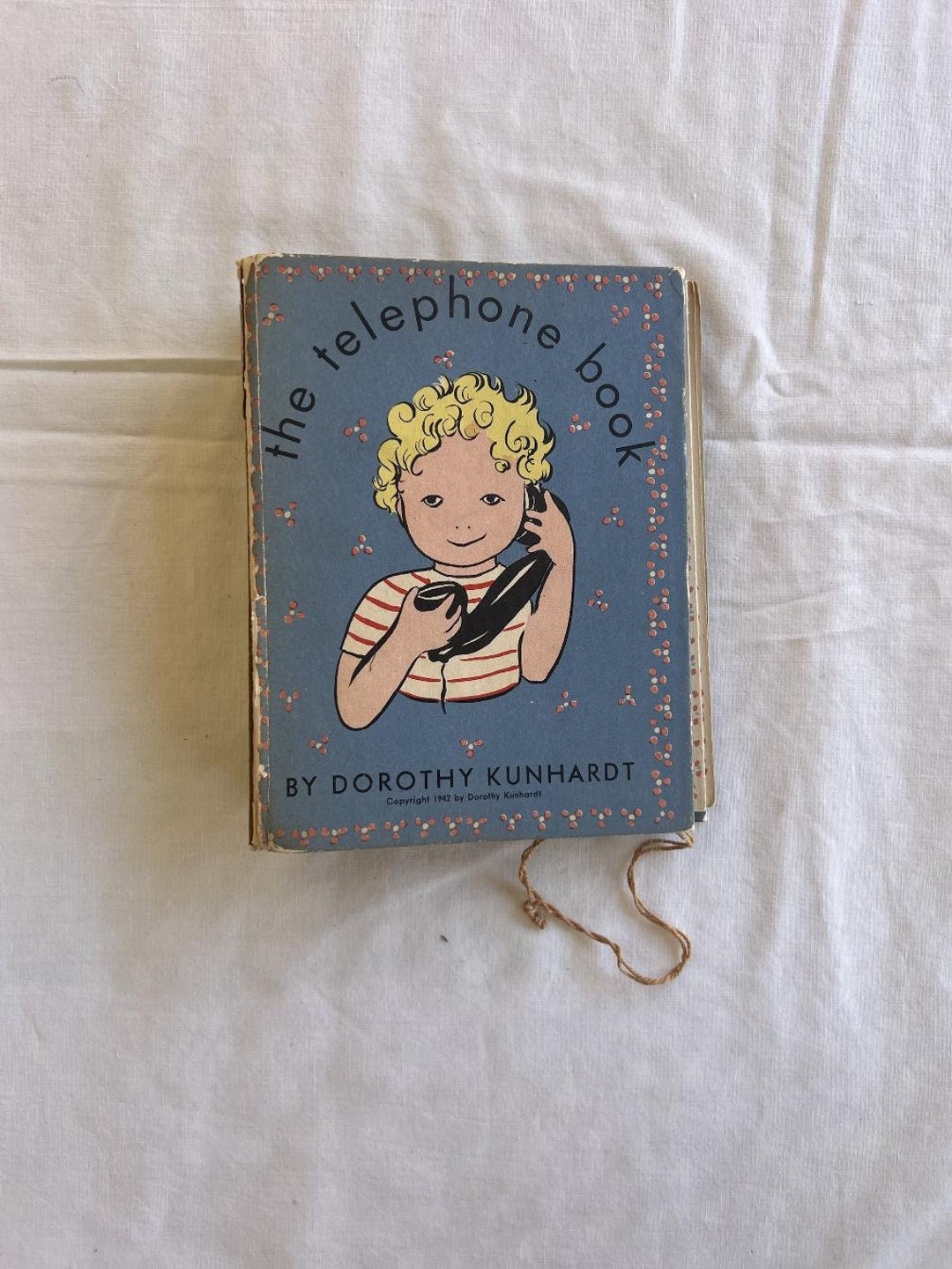 Vintage 1942 "the Telephone Book" by Dorothy Kunhardt - Etsy