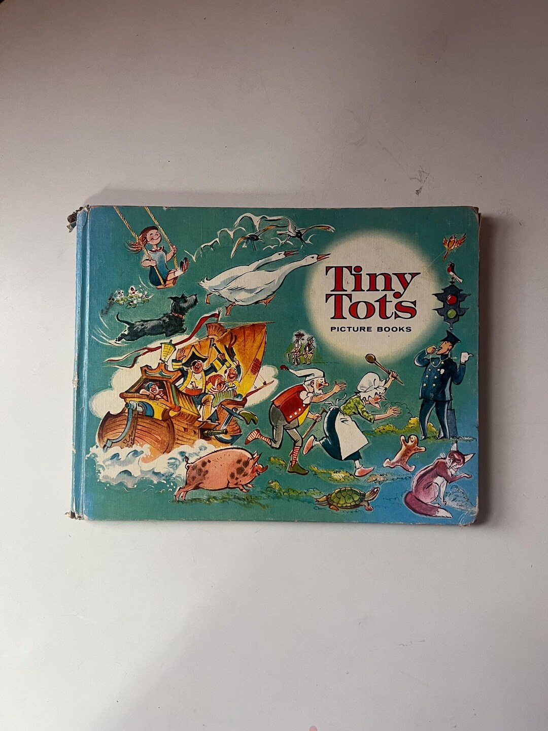 Vintage 1962 Tiny Tots Picture Books Hardcover - Etsy