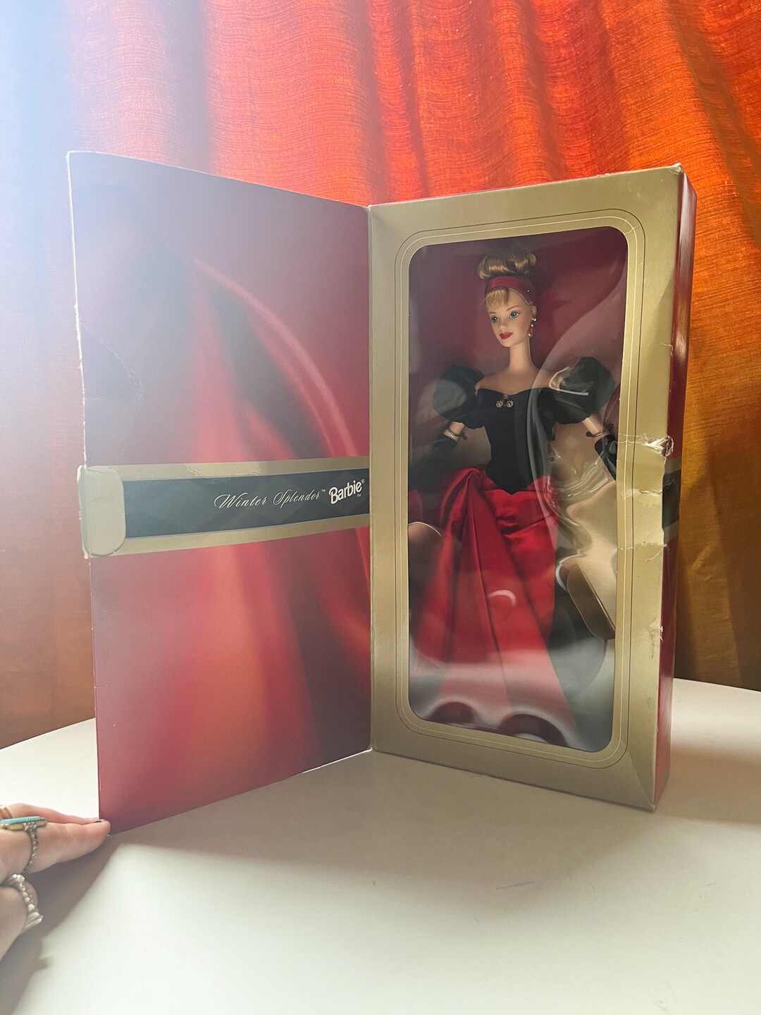 Vintage 1998 Mattel Special Edition Avon Winter Splendor Barbie Doll in ...