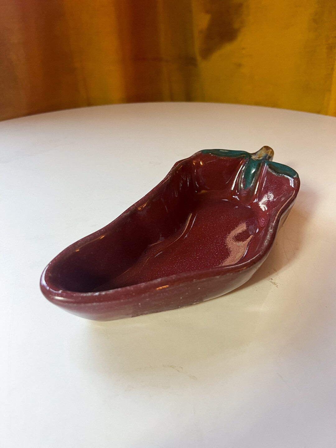 Vintage Chamberlain Glazed Stoneware Pottery Hot Chili Pepper Shaped ...
